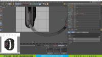 C4D教程1-15表带部分制作下