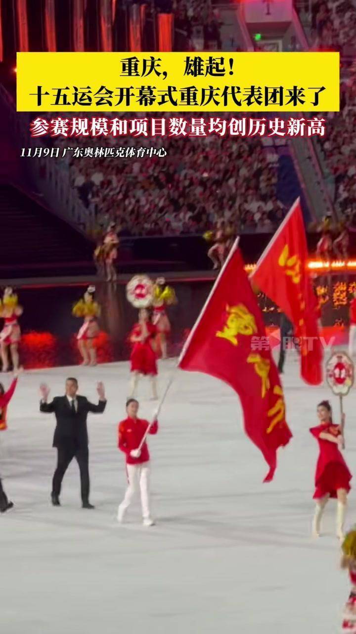 11月9日晚,第十五届全国运动会开幕式在广东奥体中心体育场举行。...