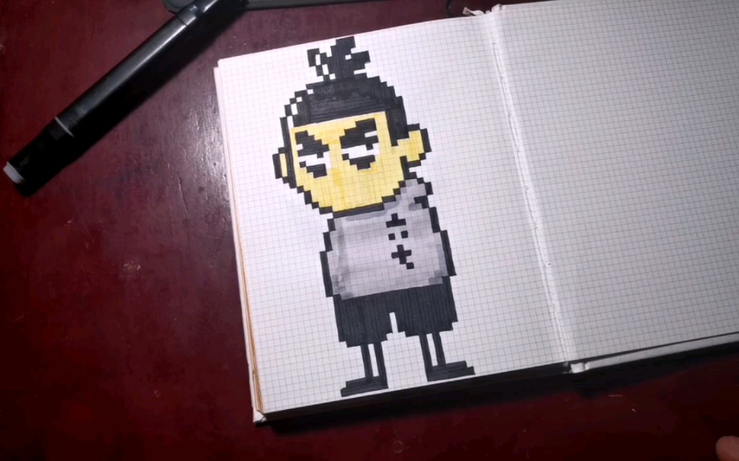 【手绘像素画】剪刀刺客伍六七