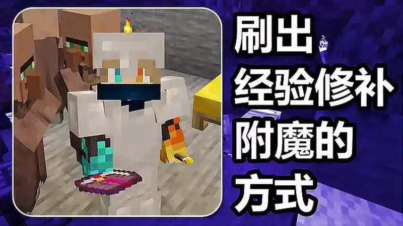 我的世界 纯生存尝试篇 火焰解说 第21期 刷出经验修补附魔的方式