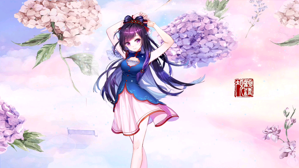 [AE练习]一晚上速成的动态壁纸