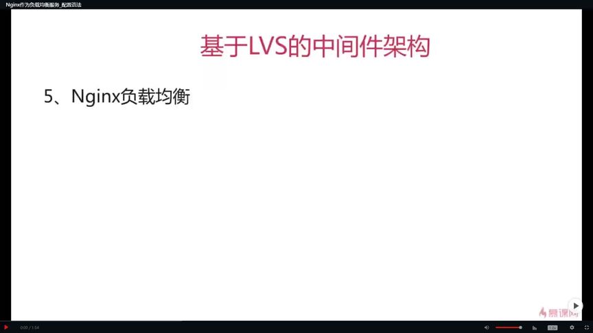 nginx从入门到实战课程 3-19 Nginx作为负载均衡服务_配置语法
