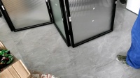 推拉折叠门,无法正常使用