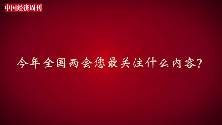 #两会街采 今年全国两会您最关注什么内容?(2)