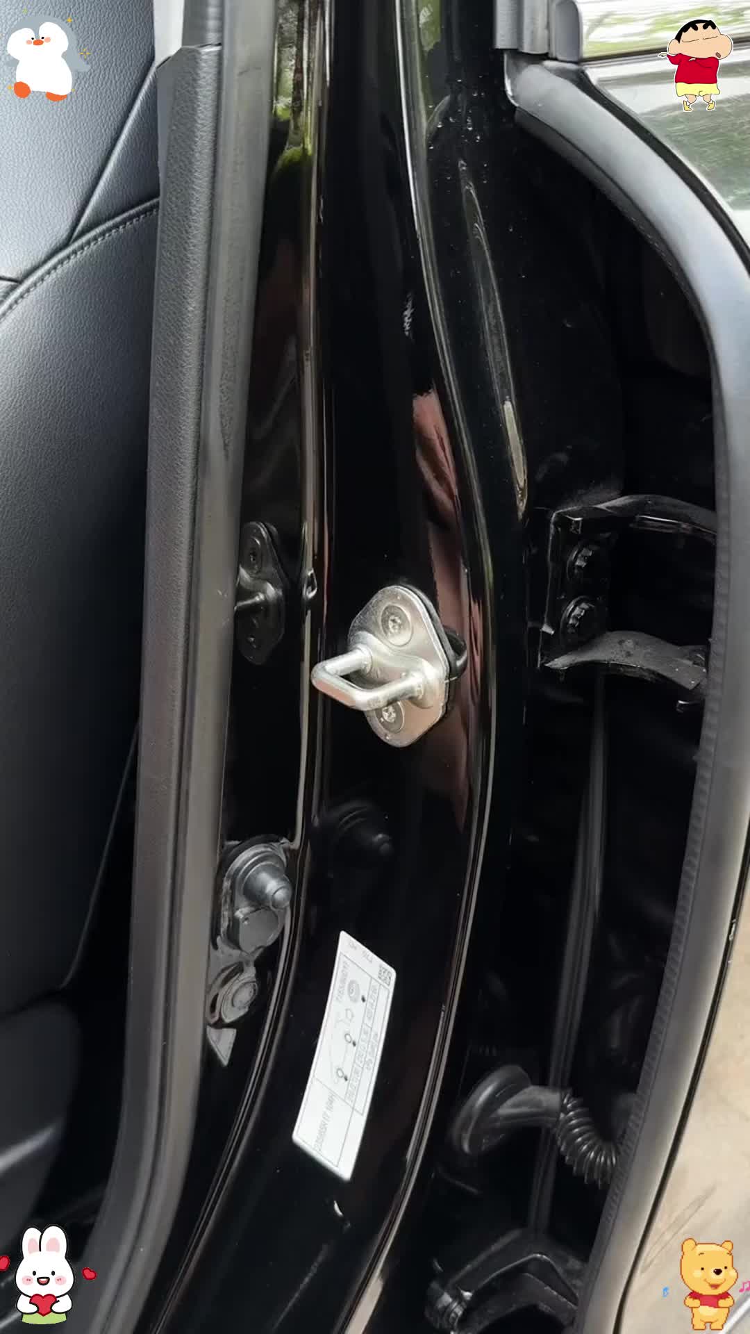 本田门锁盖扣思域雅阁CRV缤智XRV皓影型格硅胶减震缓冲车门保护套