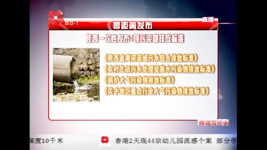 陕西省生态环境厅协同省市场管理局,发布4项污染物排放标准