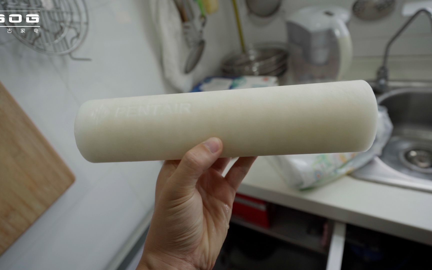 给使用十年滨特尔老净水设备更换滤芯