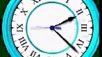钟表 时针分针秒针 2秒