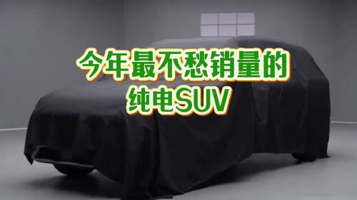这估计是今年最不愁销量的纯电SUV