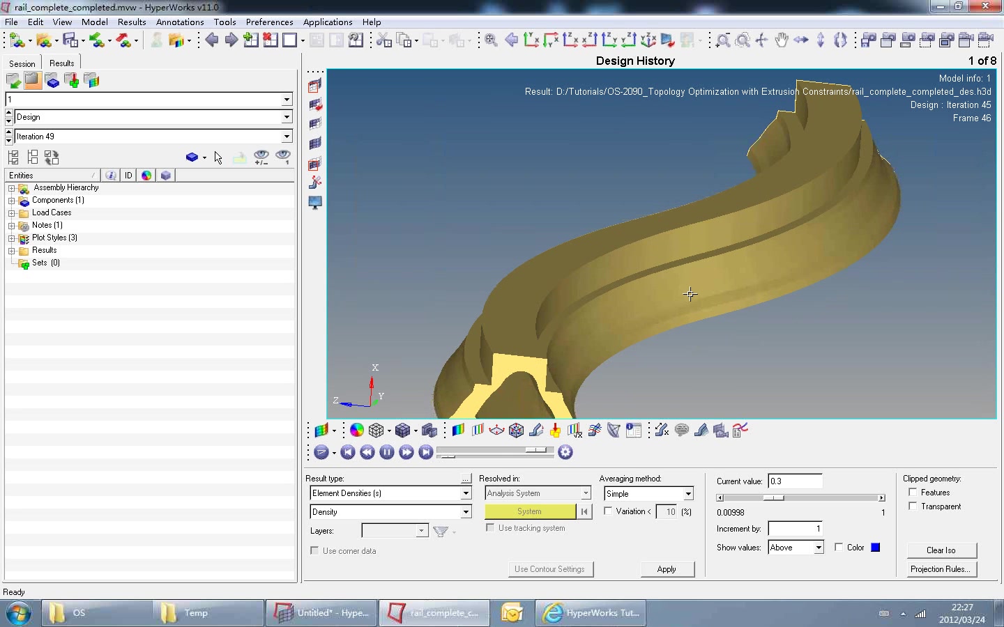 hyperworks，hypermesh,optistruct，RADIOSS实例教程