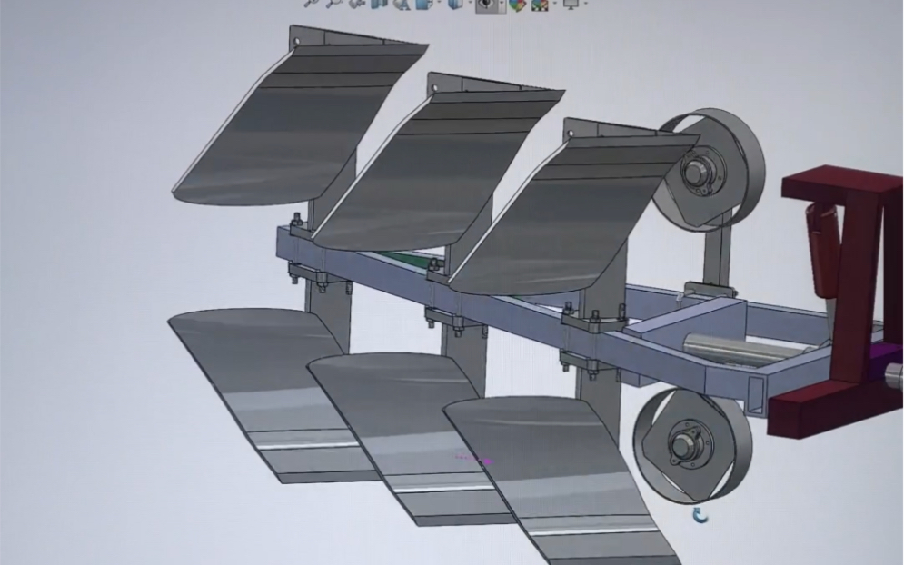 液压深翻犁设计,耕地犁