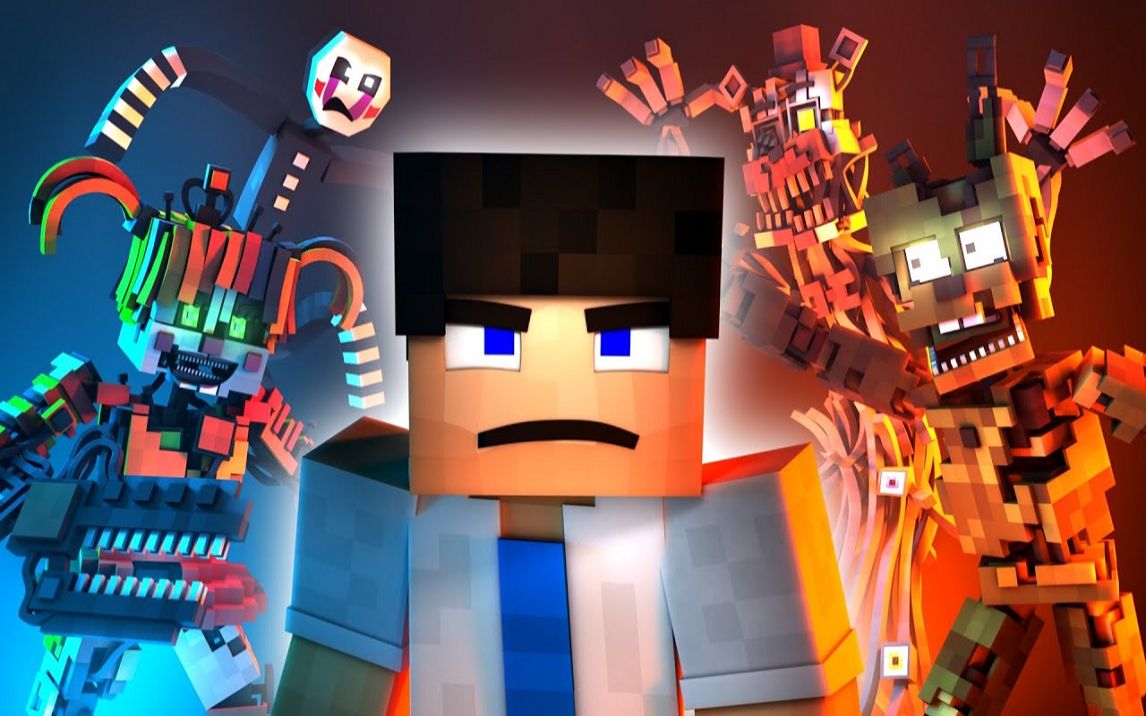 【EnchantedMob】”Disconnected“系列合集(FNAF SL 我的世界...