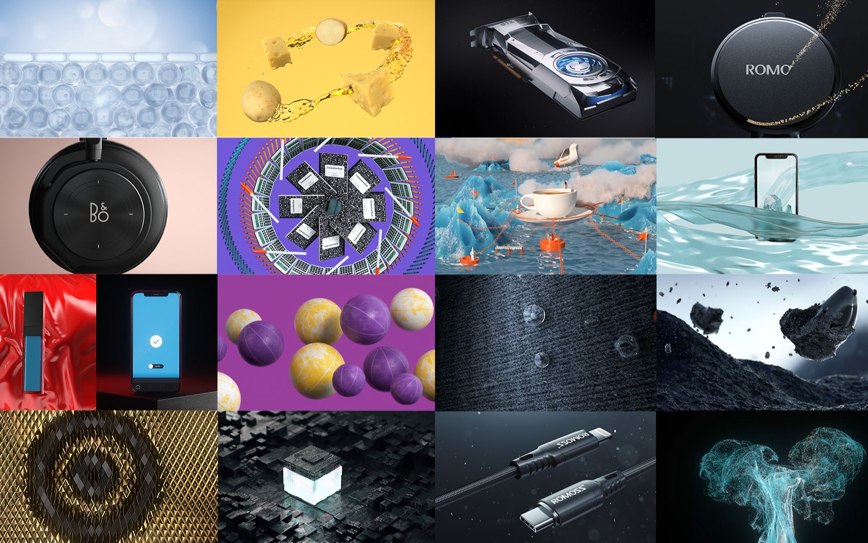 2020年9月-10月 C4D临摹练习集