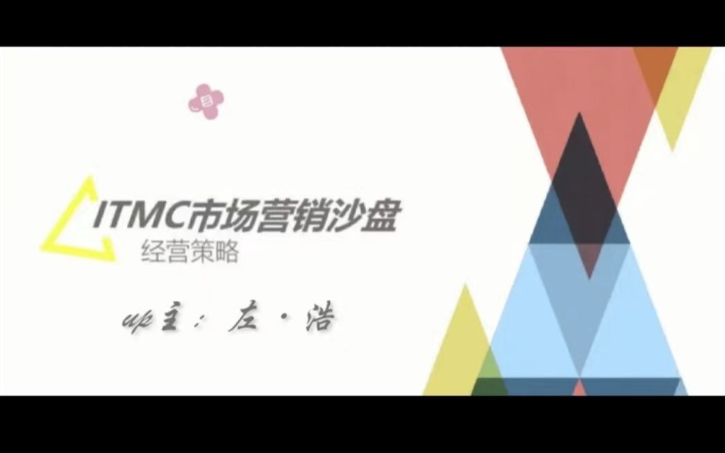 itmc市场营销沙盘50排位赛!带讲解视频流出,主打一个万金油!(第二年)
