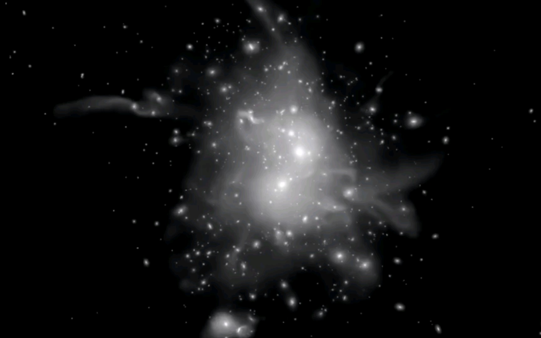 星系团是如何形成的?