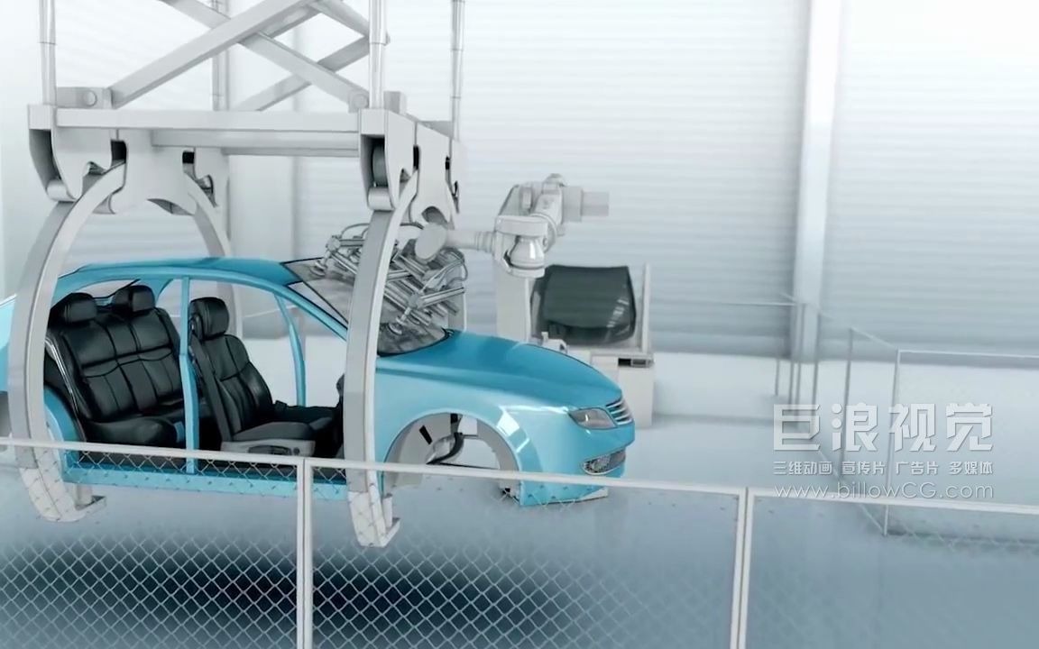 产品三维动画-生产线工艺流程动画-宣传片拍摄制作-巨浪视觉