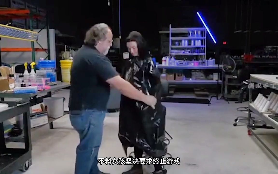 原来电影里的特别镜头,都是用人头石膏模型做出来的创作灵感石膏像...