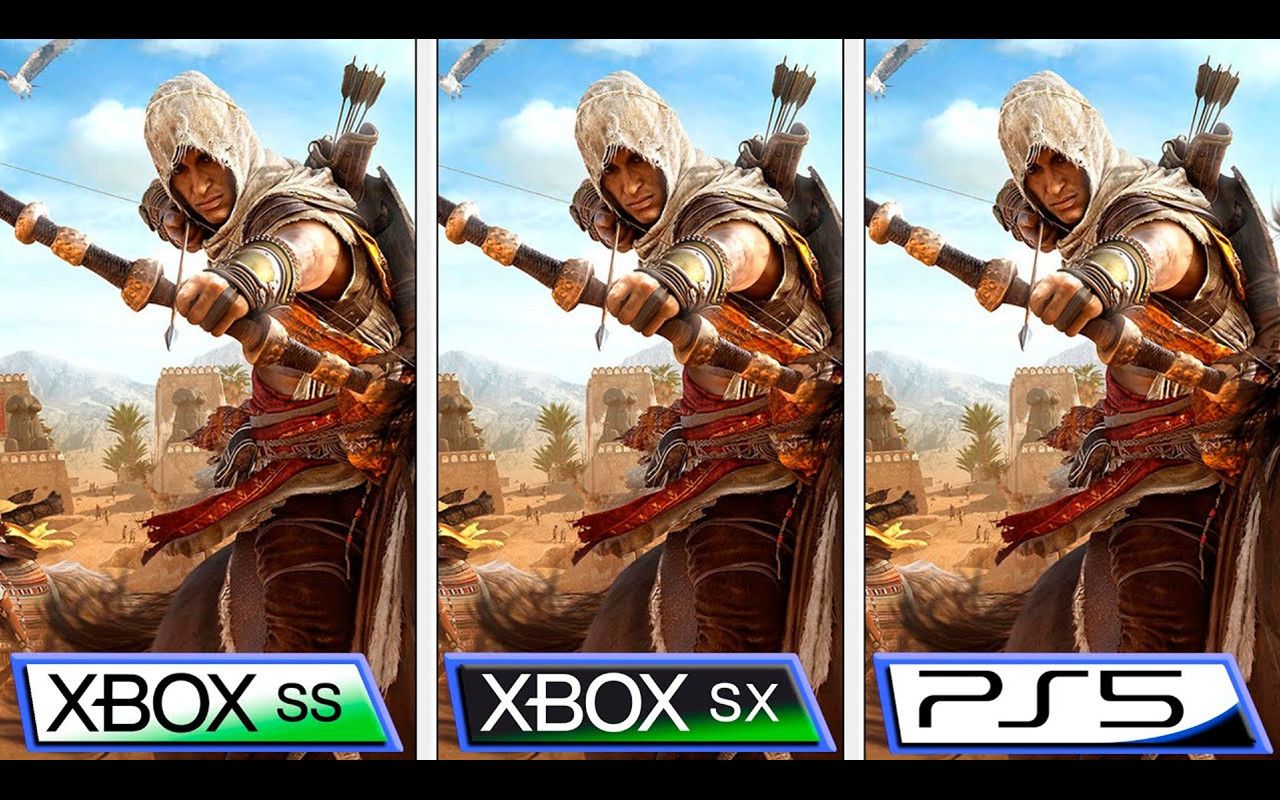 《刺客信条:起源》更新60帧补丁 | PS5 vs Xbox Series S/X | 画质与帧...