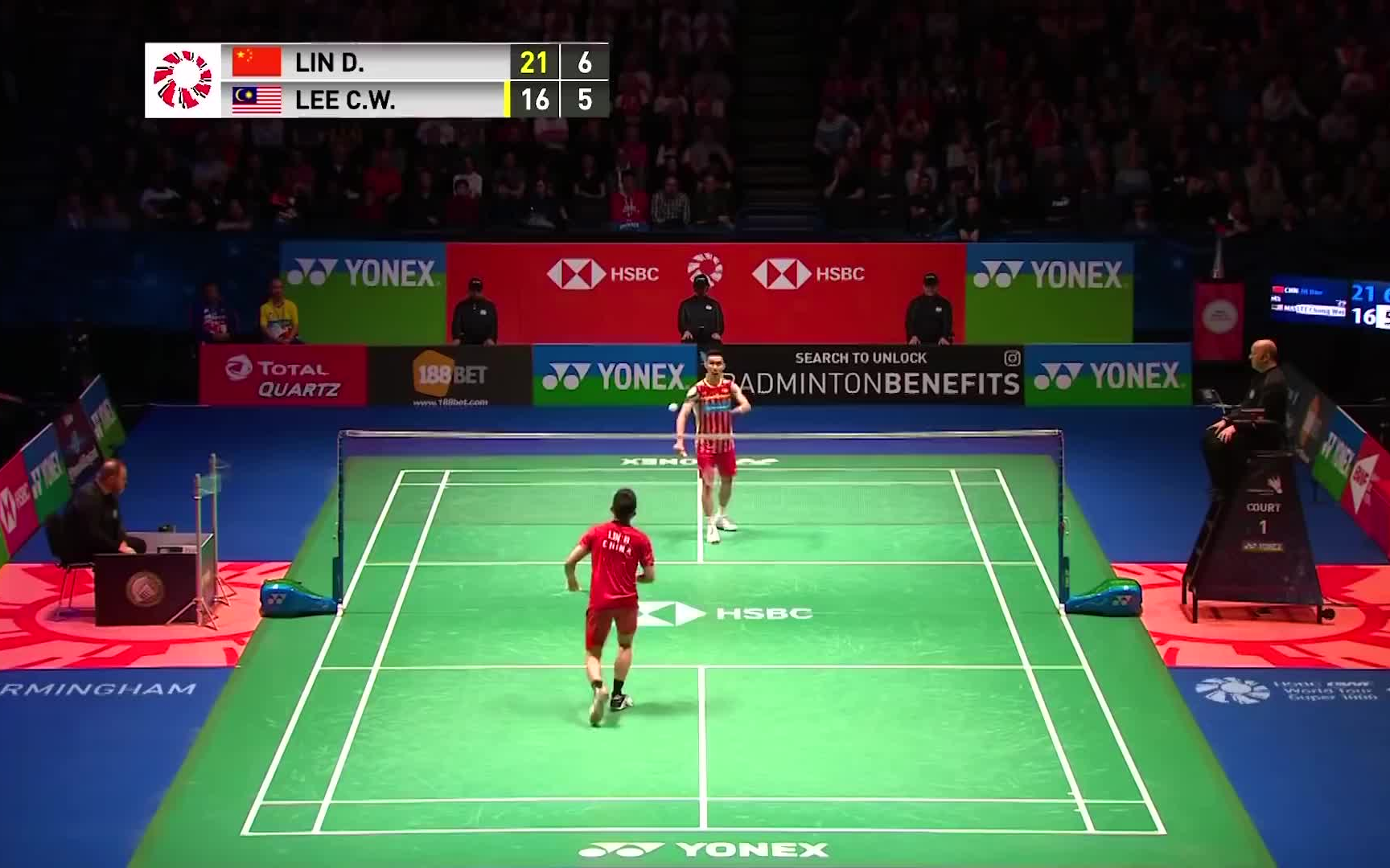 林丹 李宗伟交手50佳球