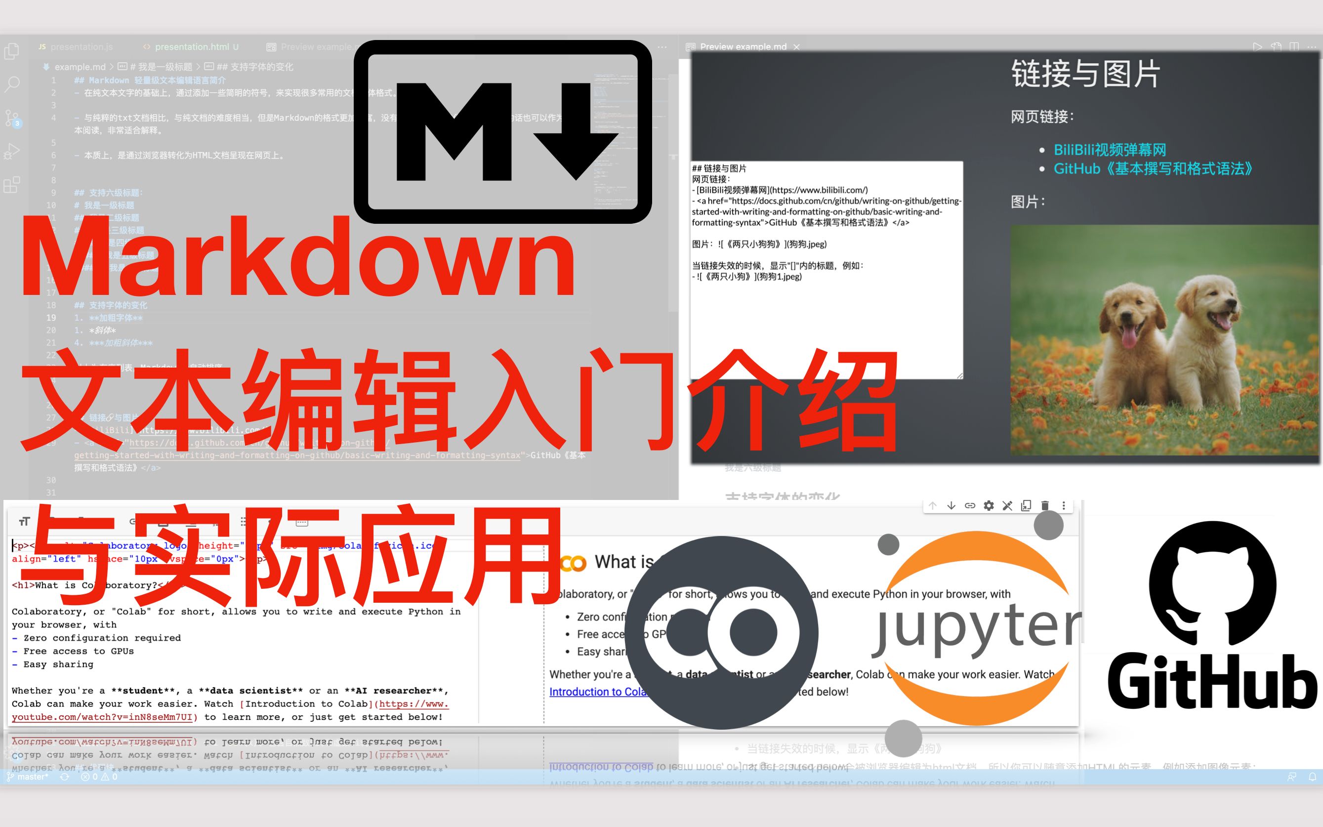 Markdown文本编辑入门介绍与实际应用