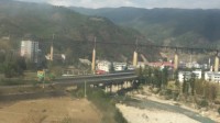T10次列车路经四川万源官渡枢纽
