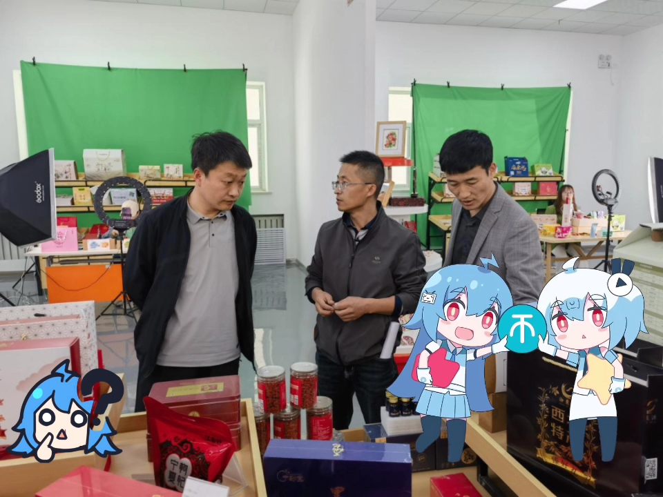 【简 报】王银军视察海原县电商直播孵化基地