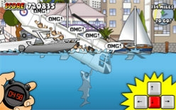 【芍柏随便玩】会咬火箭的鲨鱼你怕不怕!【悉尼狂鲨】