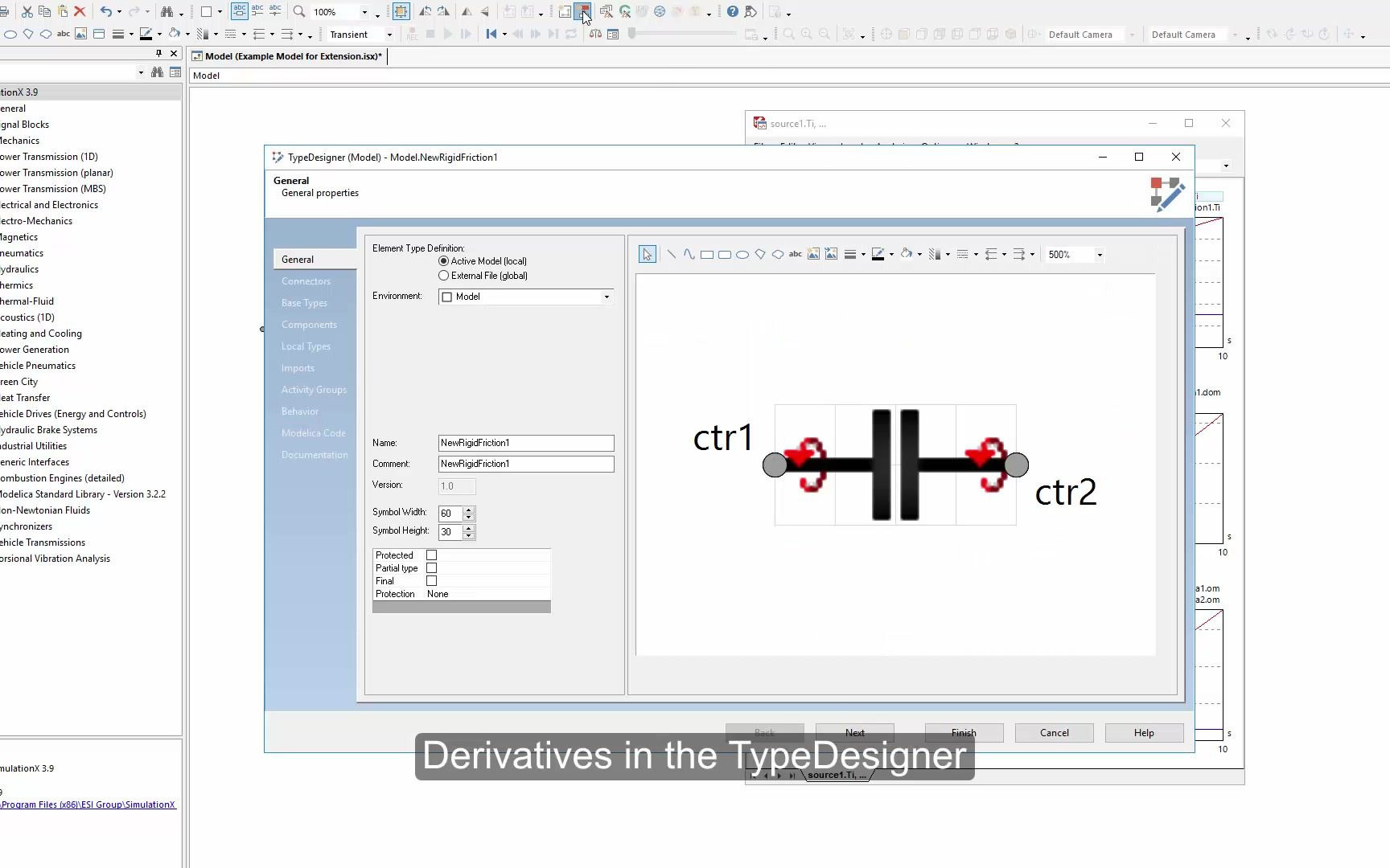 SimulationX 4.1自带学习视频 M2_Extension_en(Modelica模型搭建)