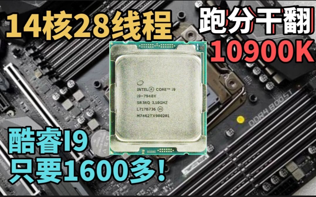 吊打10900K!性能直逼5900X!14核心28线程只要1600元
