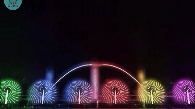 2011年湖面喷泉动画方案