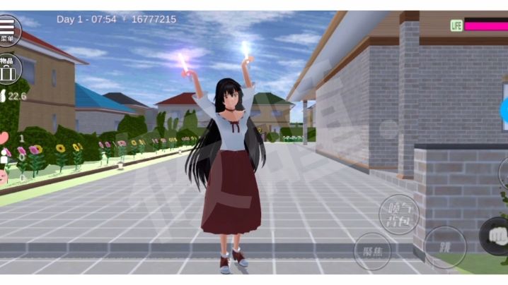 樱花校园模拟器:改造女主家阁楼