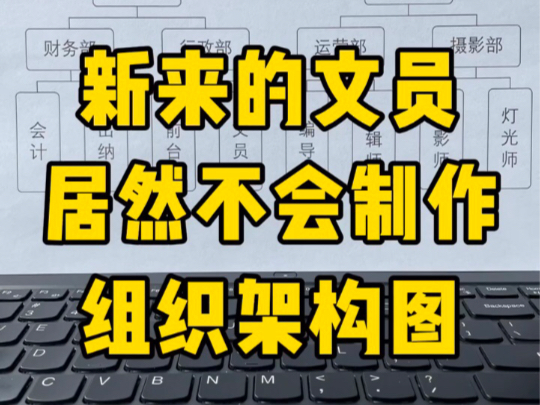 制作组织架构图也太简单了
