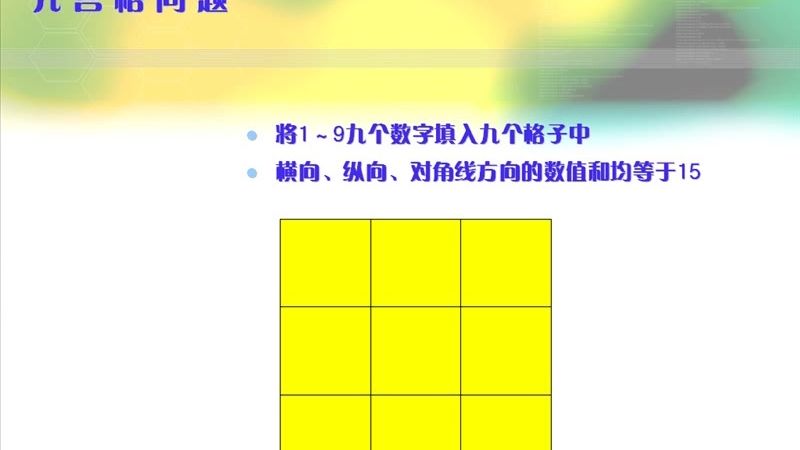 规划求解计算九宫格(你绝对不知道,excel还可以这样用)