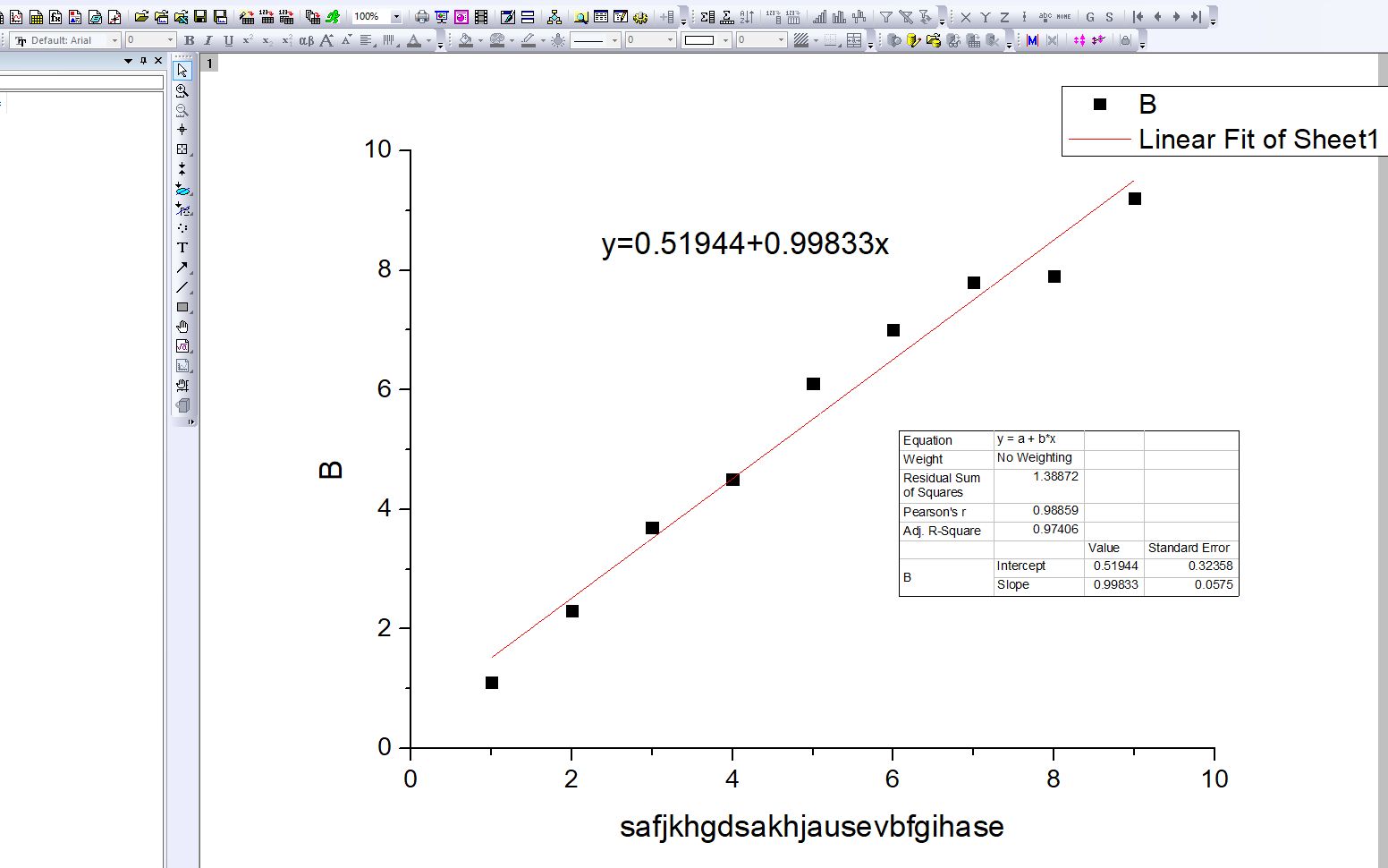 解说版线性拟合