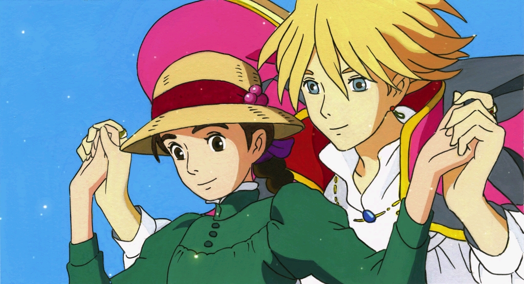 宫崎骏动画场景《哈尔的移动城堡》