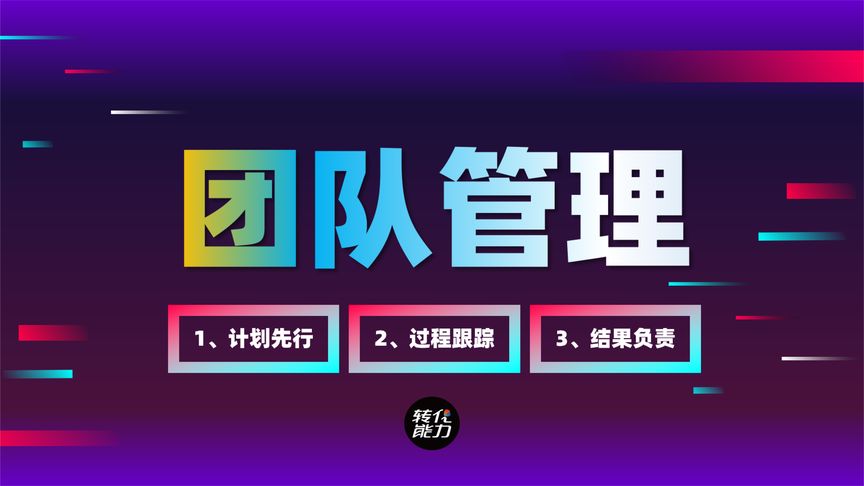 如何提高企业的团队管理能力,核心就是3个步骤,龚其形视频课