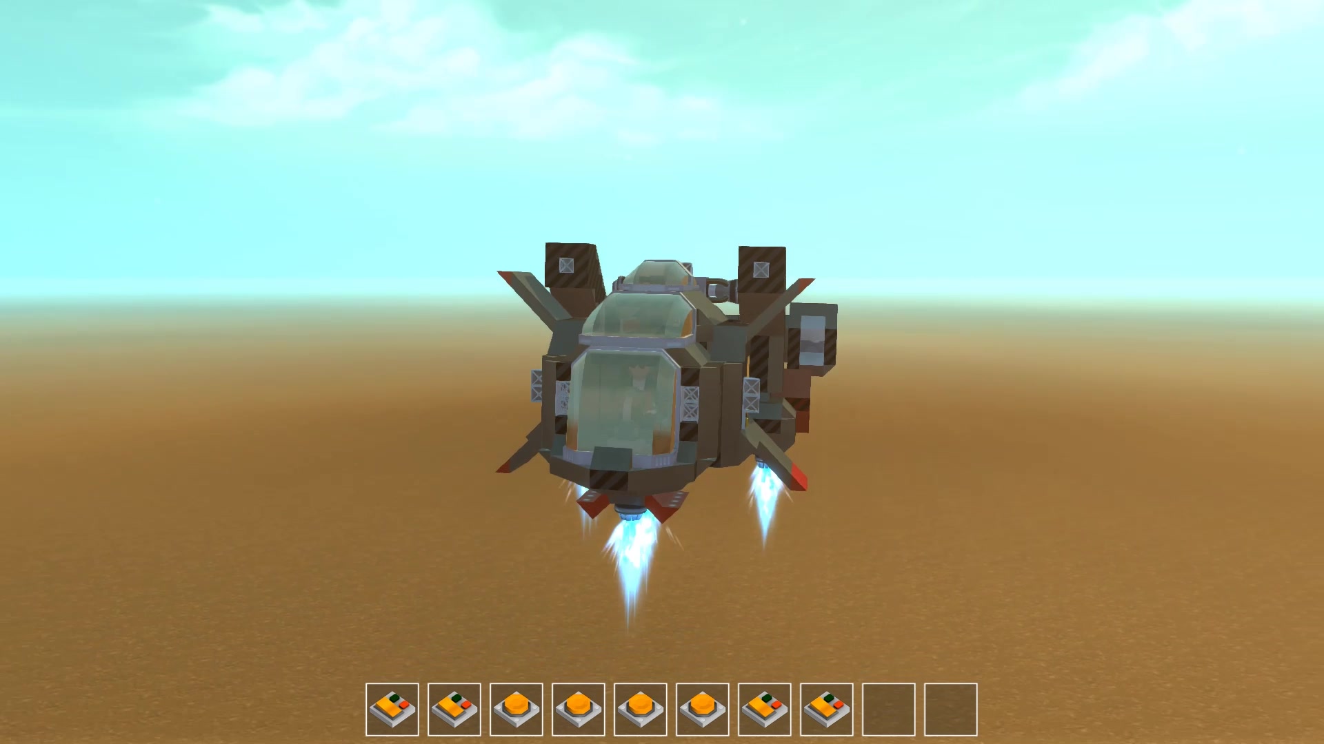 一款紧凑型的小飞机,还可以悬浮