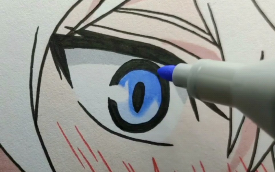 【手绘】米迦 绘画过程 强迫症专属