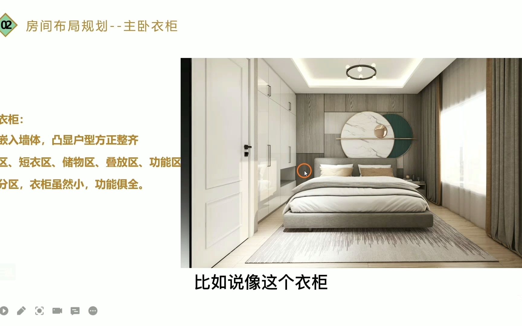2022年课程第一期,定制家具设计图纸PPT介绍编辑方法第六节