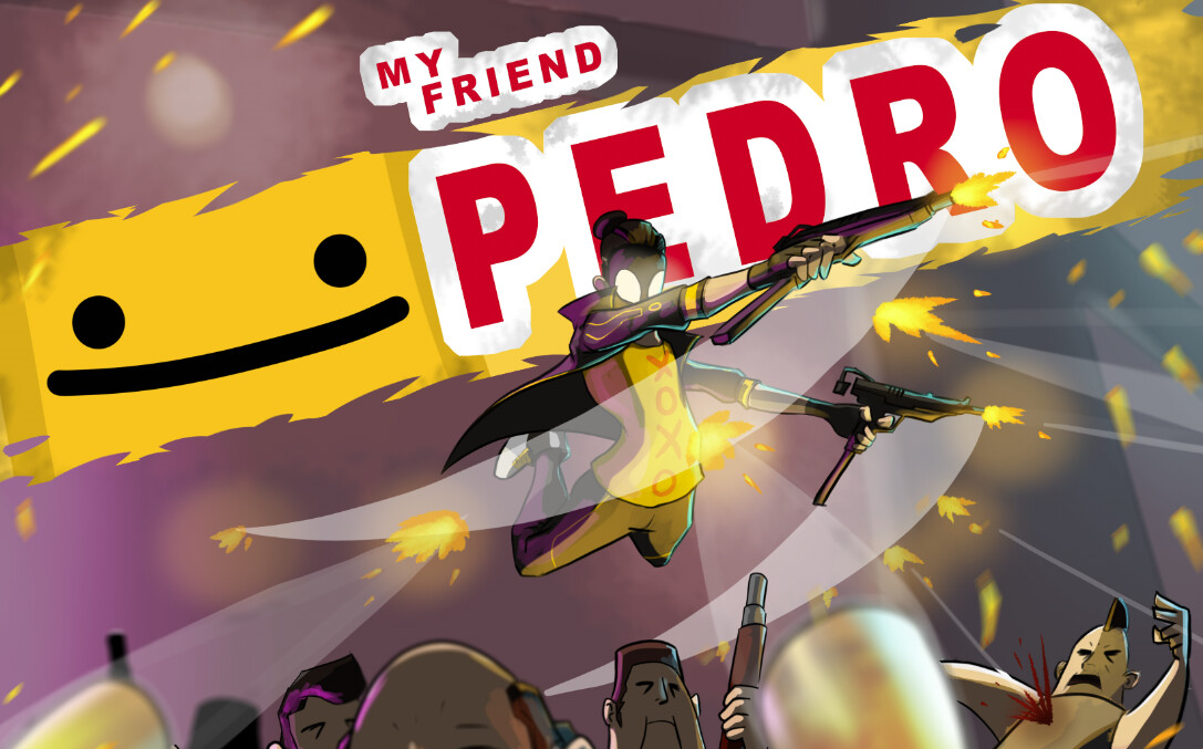 我的朋友佩德罗 My Friend Pedro 横版射击游戏 Xbox one S 实机全流程