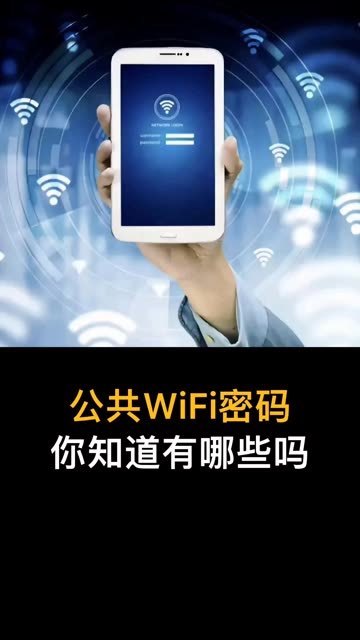 公共wifi的密码是什么