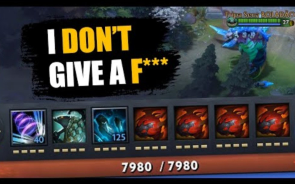 DOTA2OMG模式【时间漫游+海妖外壳+陵卫斗篷+恐吓】因为怕疼...