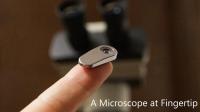 800倍放大手机镜头, 指尖显微镜, 实验室级别, 感受微观成像效果