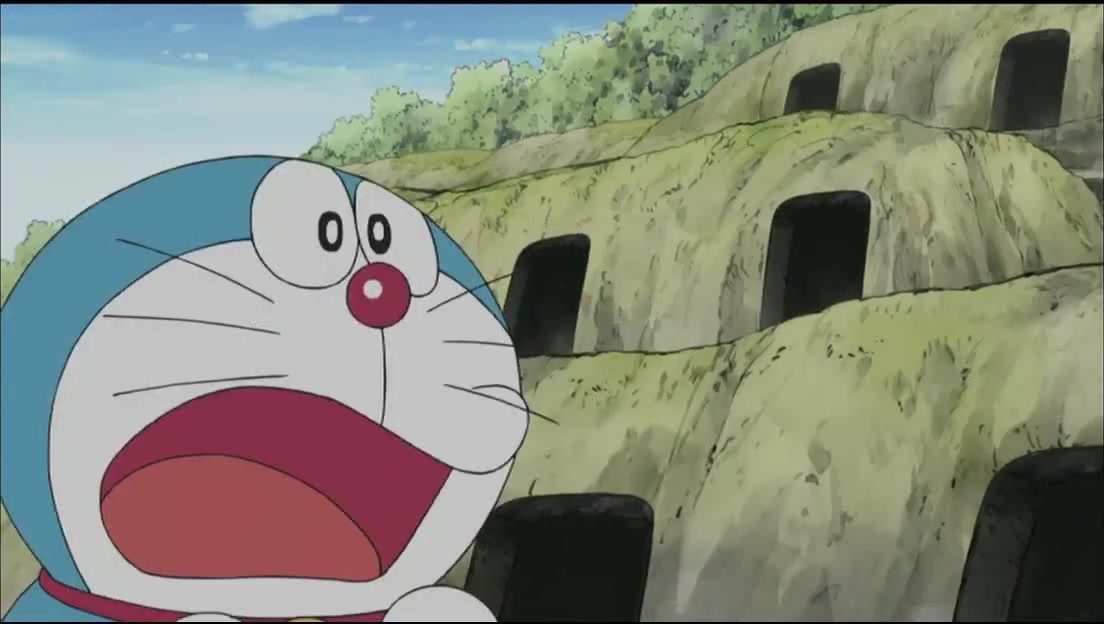 哆啦A梦:A梦拿出神器,给小伙伴们带上,几下就把坏人们给打倒!