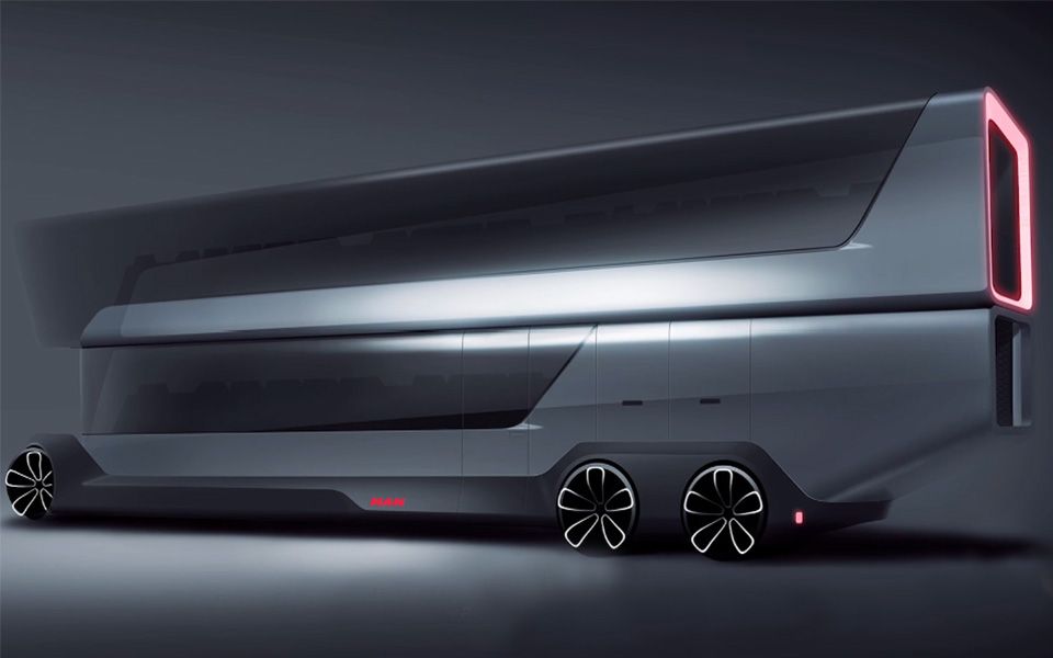 德国设计未来双层巴士,解决残疾人乘坐公交问题,轮椅可随意上下