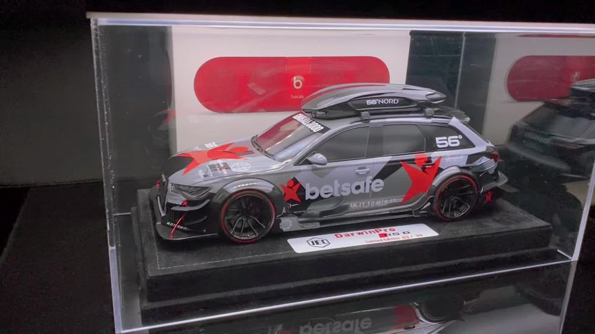 奥迪RS6 DTM 1/18树脂汽车模型#汽车模型 #奥迪 #奥迪rs6