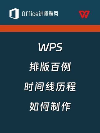 WPS如何制作公司时间线发展历程图 #发展历程 #发展历程模板 #word ...