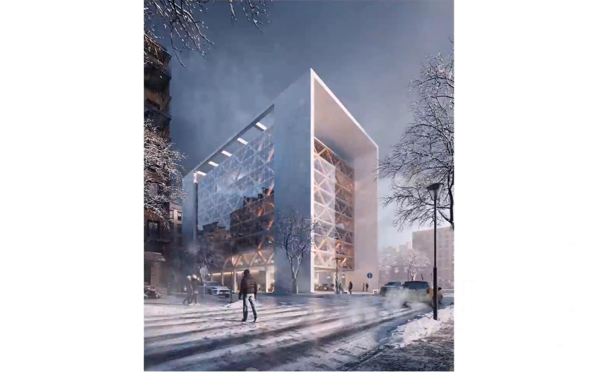 国外可视化教程—3DS MAX + Corona7雪景建筑场景渲染教程 ArchViz...