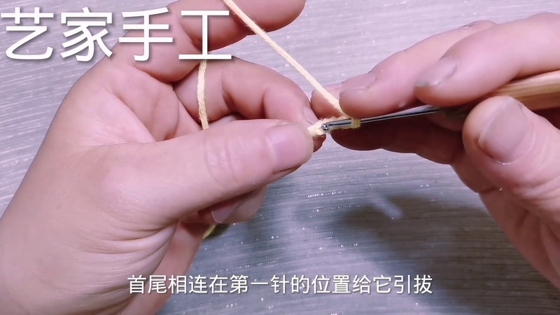 钩针杯垫纯手工编织简单易学