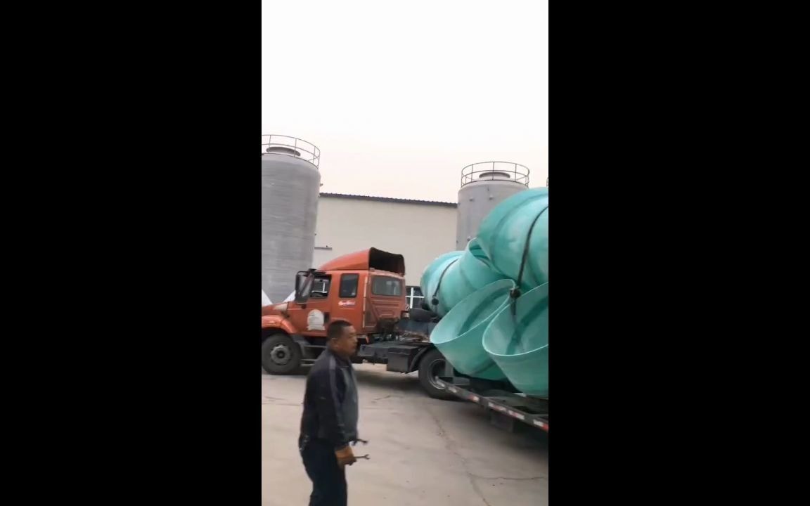 玻璃钢管道玻璃钢弯头管件厂家发货